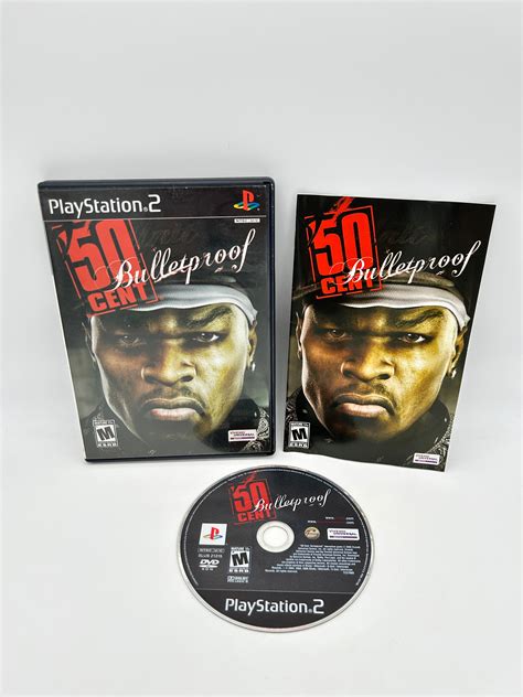 Sony Playstation 2 Ps2 50 Cent Bulletproof Pixel Retrocom