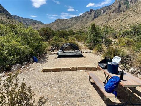 Site 16 Pine Springs Campground