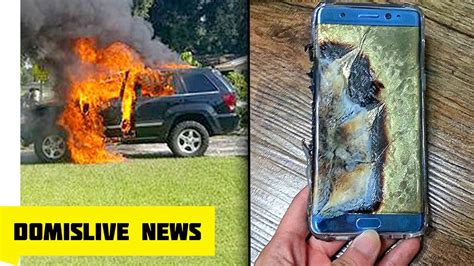 Samsung Galaxy Note 7 Replacements Are Exploding And Catching On Fire