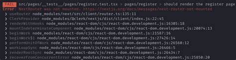Bug Nextrouter Was Not Mounteded · Issue 3204 · Vitest Devvitest