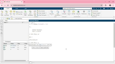 Solving Calculus Problems With Matlab Youtube