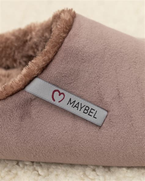 Капці домашні велюрові утеплені закриті Мокко 34 35 🌙💤 Maybel Ua