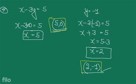 Draw A Graph For The Following Linear Equations By Plotting Atleast Three