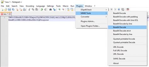 notepad base64 decode digi dank