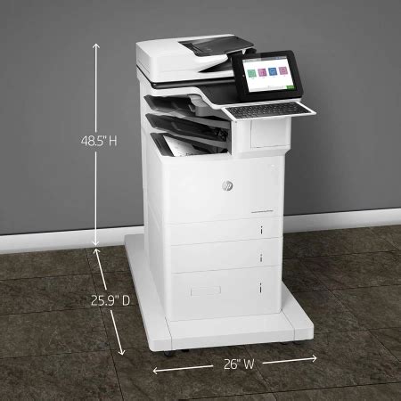 HP LaserJet Enterprise Flow MFP M635z Mono Laser Multifunction Printer