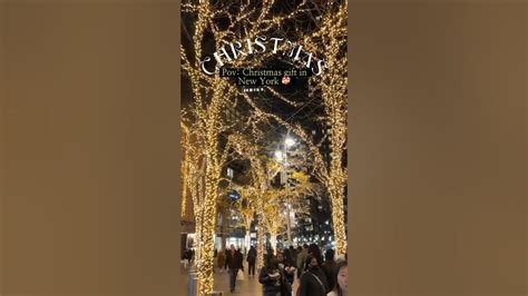 뉴욕에서 크리스마스🎄홀리데이 선물 쇼핑💝 Youtube