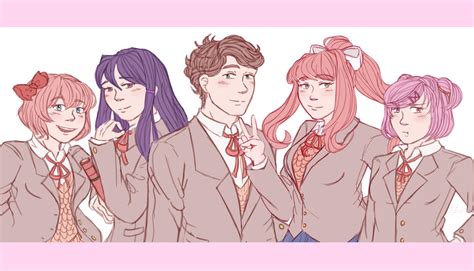 Ddlc Wallpaper By Miss Selkie On Deviantart