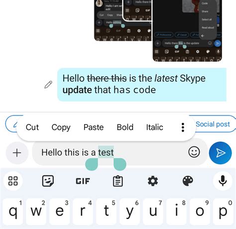 Skype On Android Enhances Its Message Composer With Html Support