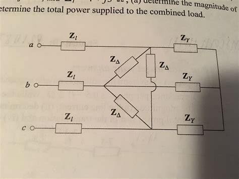Solved The Circuit Shown Below Is Excited By A Balanced Chegg