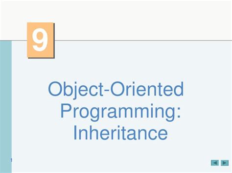 Ppt Object Oriented Programming Inheritance Powerpoint Presentation Id389784