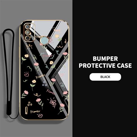 Casing Tecno Spark 8 Pro Spark 6 Go Spark 5 6 Air KE5j KE5k KE6 KE6j KF6 KG8 Full Screen Small