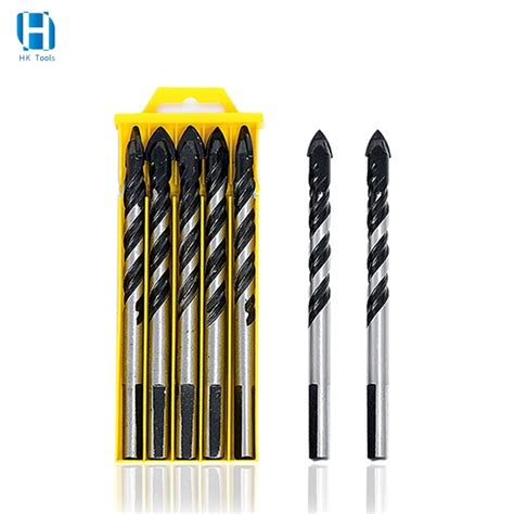 Muti Functional Triangular Drill Bits Set For Tile Ceramic Glass