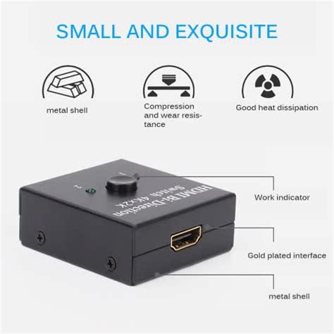 HDMI Manual Switch Bi Directional Splitter Konga Online Shopping