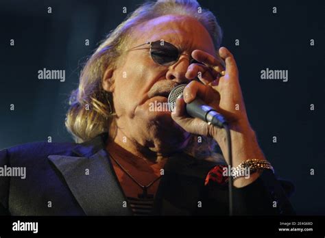 French Singer Christophe Performs Live During La Fiesta Des Suds In