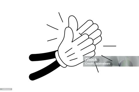 박수 제스처 그림입니다 손뼉은 응원 또는 축하의 상징입니다 하이 파이브 벡터 개념입니다 성공 또는 격려를 기념하는 고립된 디자인 가리키기에 대한 스톡 벡터 아트 및 기타