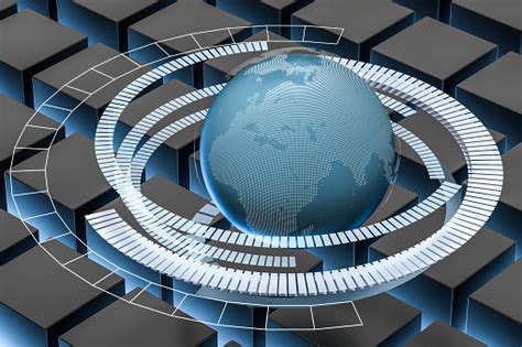 Hud 요소와 3d 렌더링 데이터 및 지구 그래픽 0명에 대한 스톡 사진 및 기타 이미지 0명 3차원 형태 5g Istock