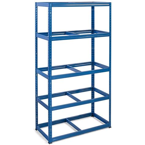 2x Storalex Vrs Garage Shelving Units 1800mm High 200280kg Blue