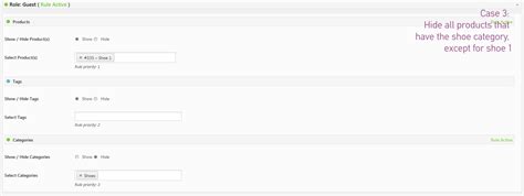 Woocommerce Hide Products Categories Prices Payment And Shipping By User Role By Codemine