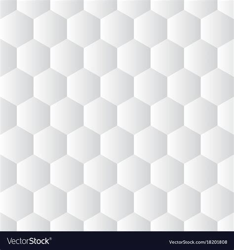 Seamless Hexagonal Pattern Background Each Vector Image