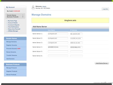 DNSPOD com免費DNS解析 畅想资源