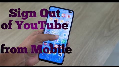 Sign Out Of Youtube From Mobile English Sign Out Youtube Account How To Sign Out From