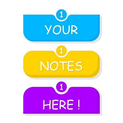 Colorful Rectangular Frame Rectangular Frame For Calendar Or Note Design Set Of Border Frame