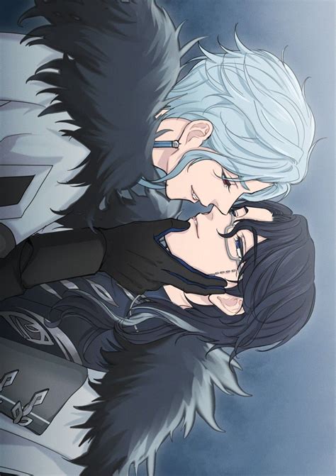 Dottore X Pantalone Character Art Aesthetic Anime Anime Kiss Scenes