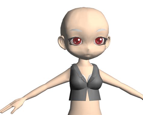 Mmd Haku Wip1 By Absentwhite On Deviantart