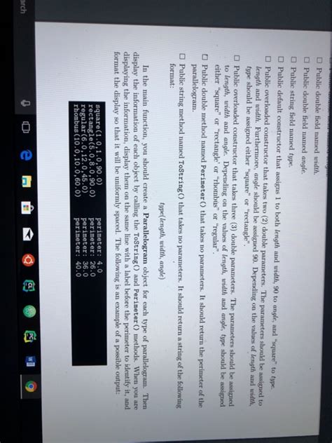 Assignment 3 Direction Submit The Typed Source Code