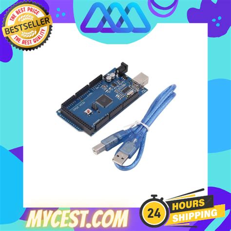 Arduino Compatible Dccduino Mega 2560 Usb B Type Cable Shopee Malaysia