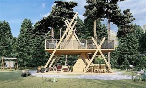 Create Timber Frame Houses Frame Wood Structure 3d Houses Frame With