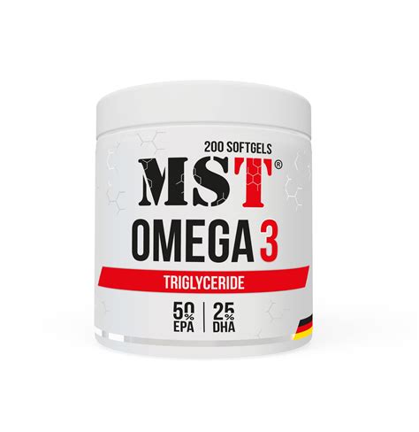 Mst® Omega 3🐠🐠🐠triglyceride 75 Тригліцериди Омега