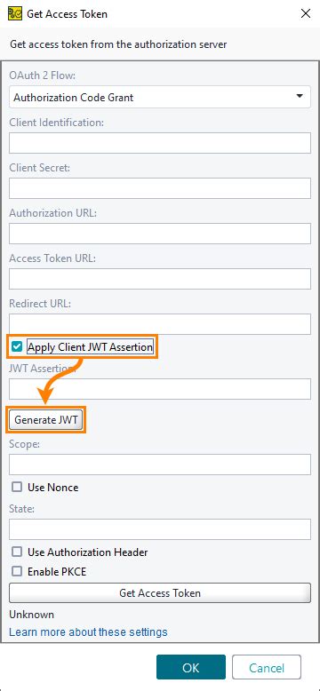 Generating Json Web Token Readyapi Documentation