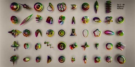 Algebraic Surfaces Additional Packs For Xyz Math Functions Superhive Formerly Blender Market