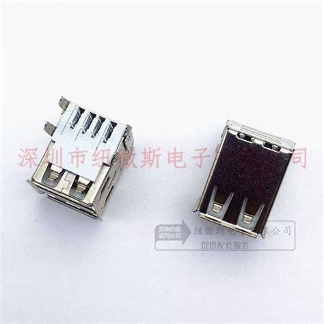 Usb A Female Type Double Layer Usb A Female Interface Usb Socket Usb Socket Female Double Layer