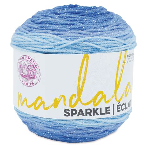 Lion Brand Mandala Sparkle Yarn Cepheus Blick Art Materials