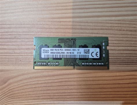 Sk Hynix 8gb Ddr 4 Ram 3200 Mhz Hardverapró