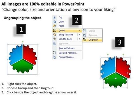 PowerPoint Designs Circle Chart Gear Process Ppt Designs