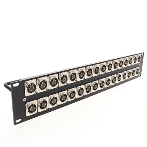 Video Patch Panels Mounted With 32 X Bnc Feedthrough Connectors