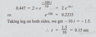 Solved Example Problems DC Transients In RL RC RLC Circuit
