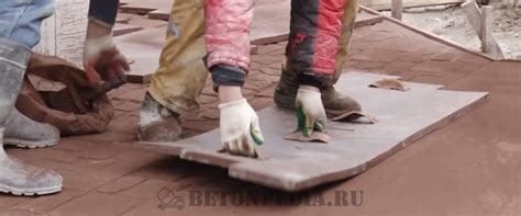 Шаблоны и формы для архитектурного бетона