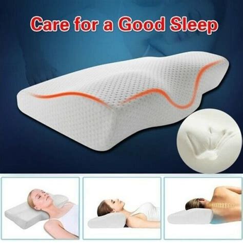 Ортопедична подушка для здорового сну Memory Latex Pillow мяка з ефектом памяті купити