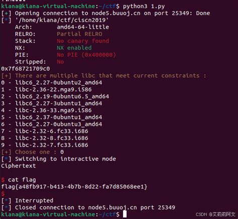 Buuctf Pwn Ciscn2019c1 题解ciscn2019pwn Csdn博客