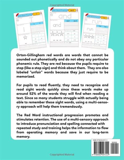 Orton Gillingham Red Words Orton Gillingham Activities And Resources To Help