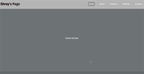 Created A Landing Page For A Website Using Html And Css Shreyas Wagh