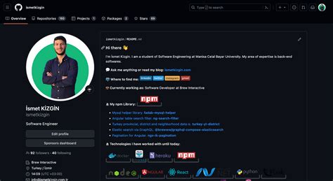 Github Profili — Github 4 Yazılımcılar Için Github Sanal… By İsmet Kizgin Medium