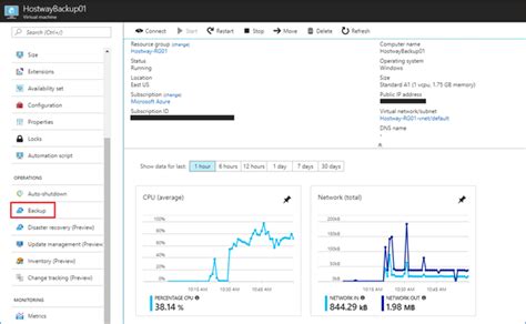 Restore A Virtual Machine In Microsoft Azure Hostway Help Center