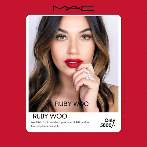 Mac Ruby Woo Lipstick Kiki Beauty