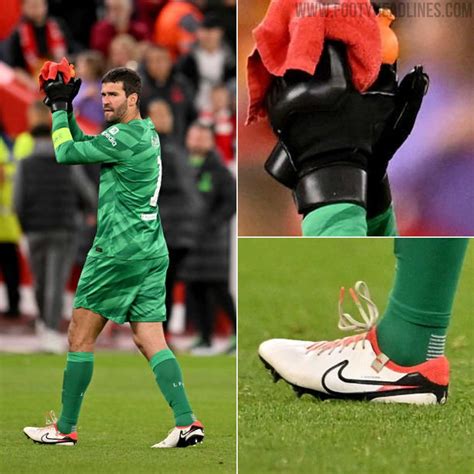 No More Nike Liverpools Alisson Becker Joins Reusch Footy Headlines