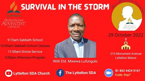 Amo Day At Lyttelton Sda Church Main Service Youtube